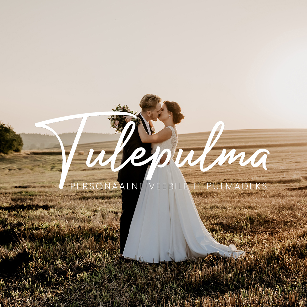 Tulepulma - Digitaalne pulmakutse / koduleht pulmadeks